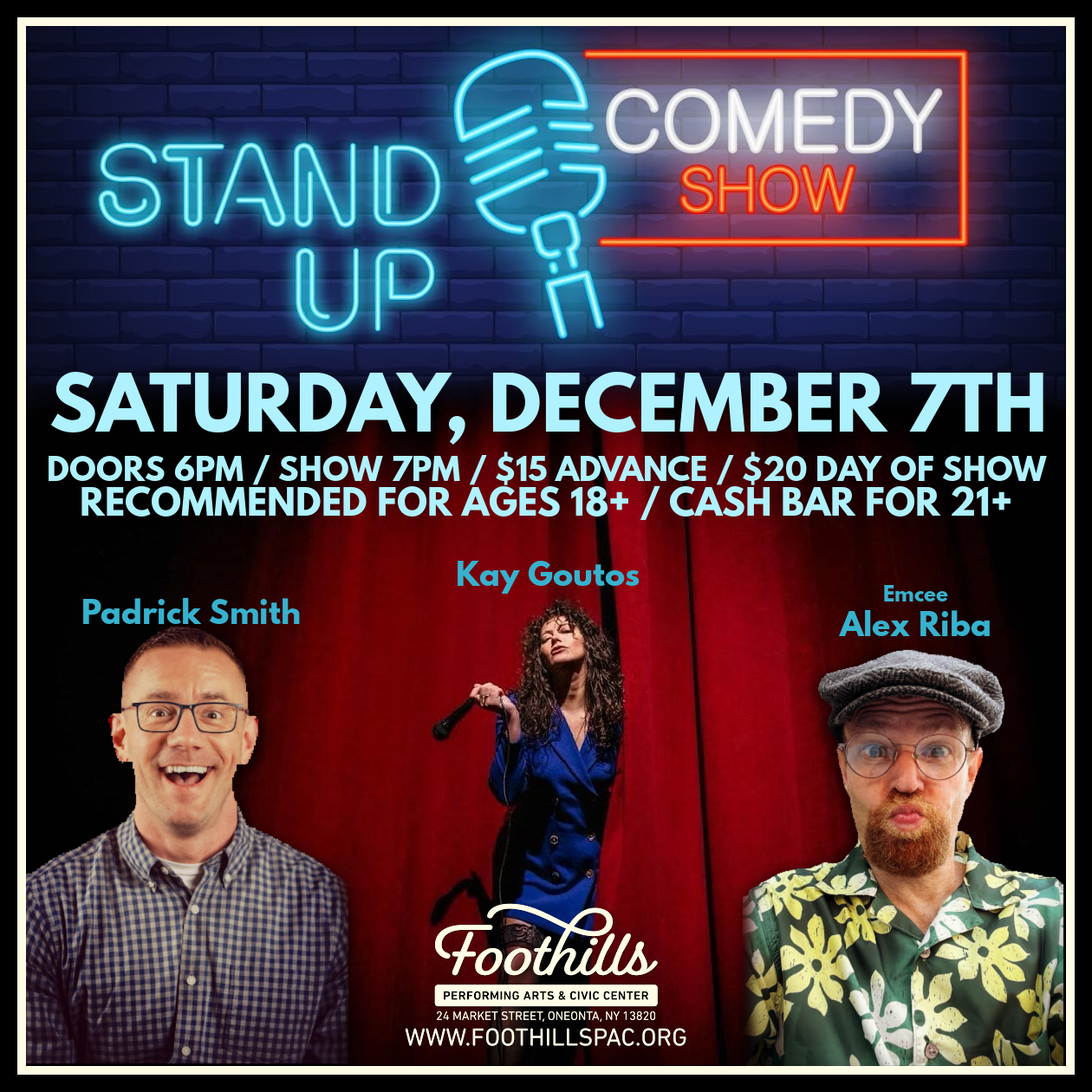 Foothills Performing Arts & Civic Center | Welcome to Foothills PAC